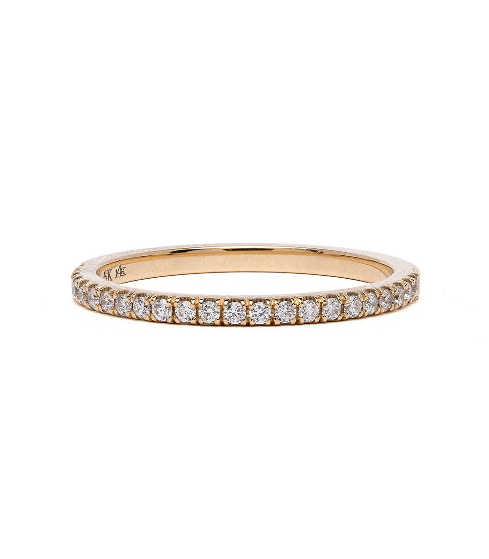 Square Edge Diamond Band – Sofia Kaman