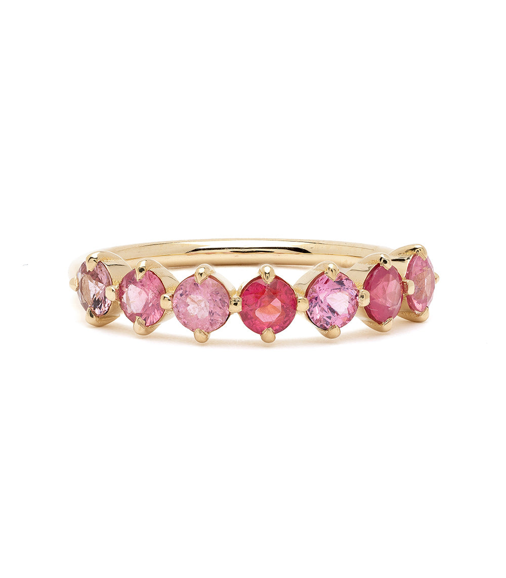 Claudette Gemstone Stacking Band – Sofia Kaman