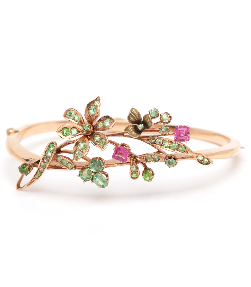 Whimsical Flower Bangle – Sofia Kaman