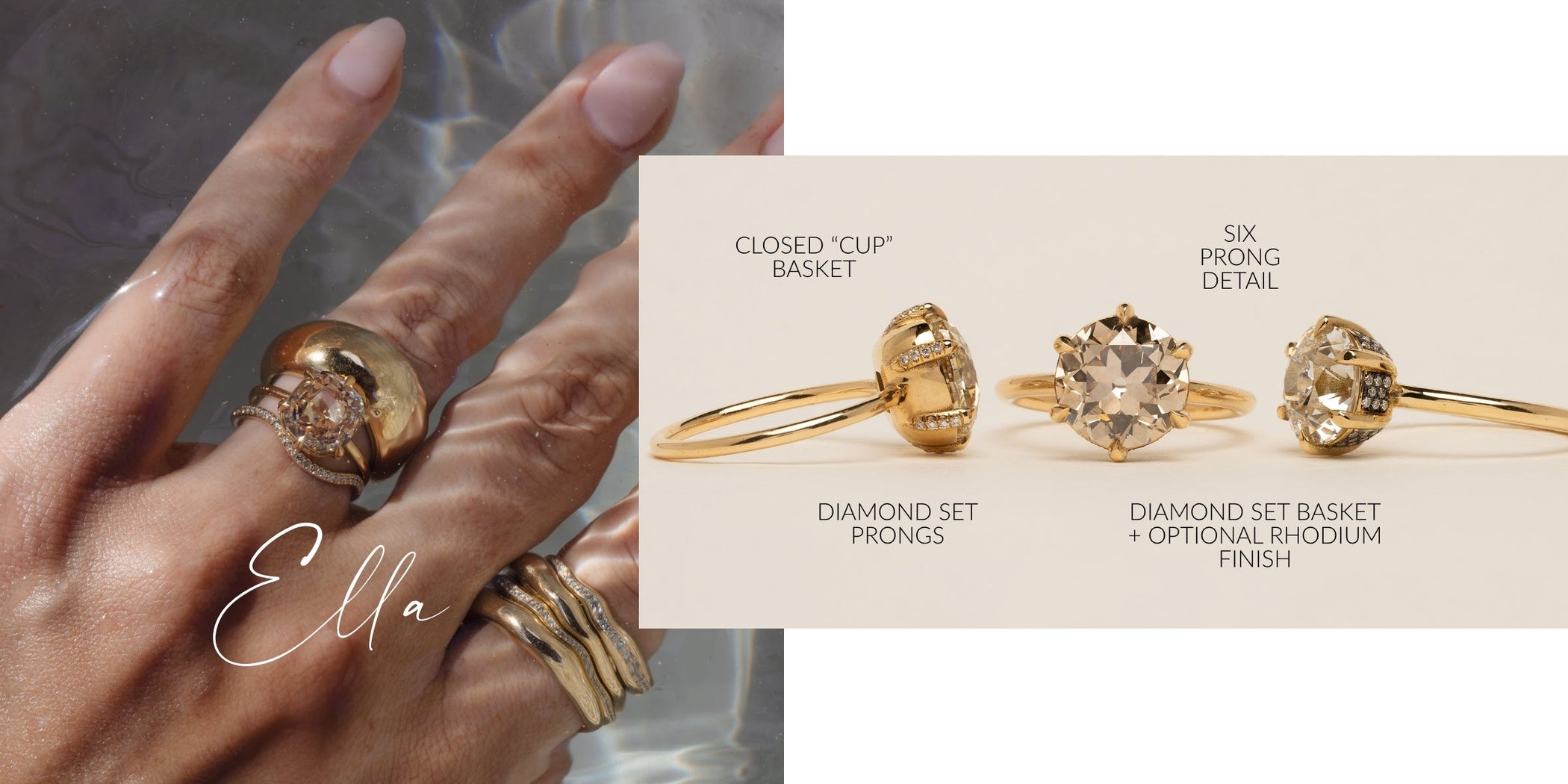 Ella - Unique Engagement Rings – Sofia Kaman