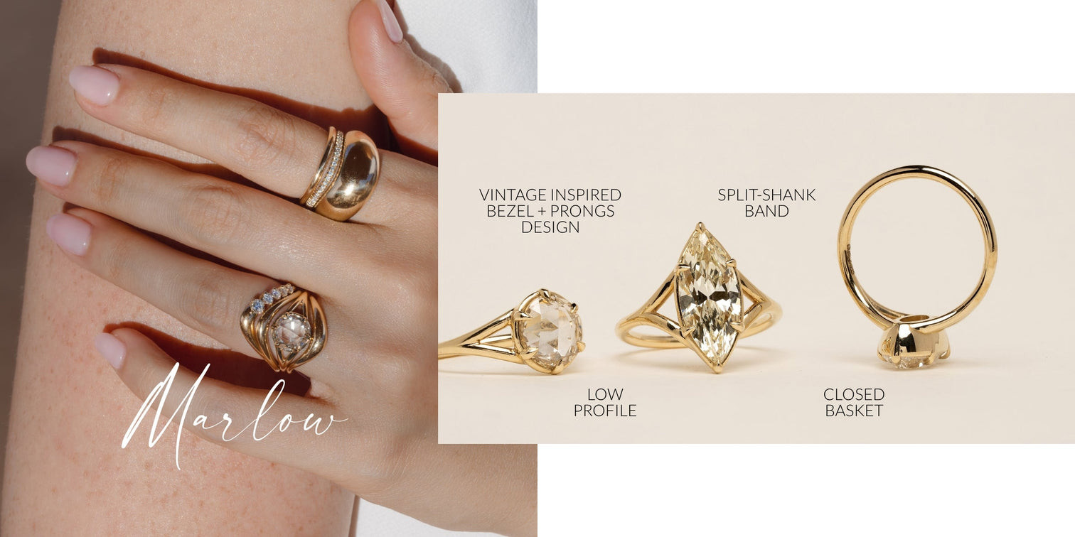 Marlow - Unique Engagement Rings – Sofia Kaman