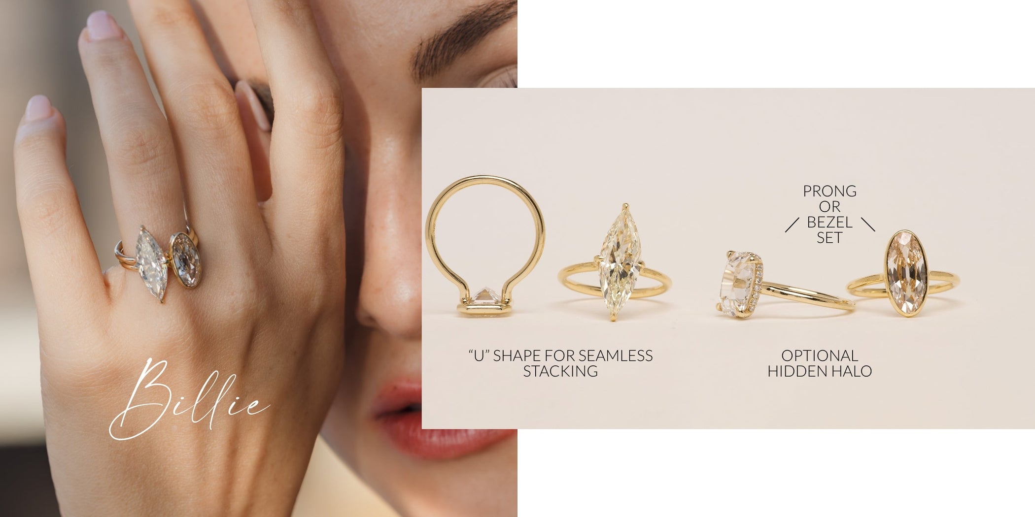 Billie - Unique Engagement Rings – Sofia Kaman
