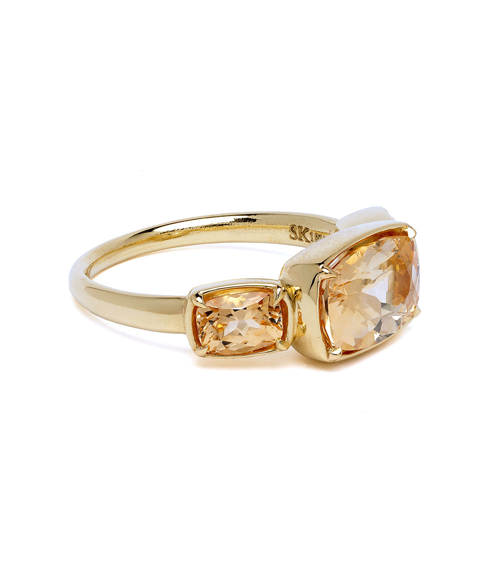 CHLOE 3 STONE ENGAGEMENT RING – Sofia Kaman