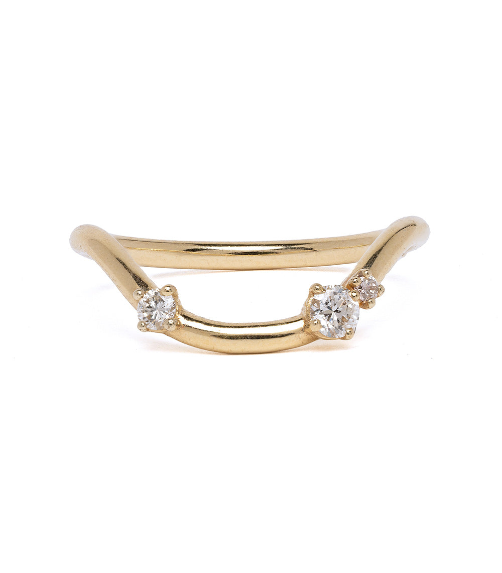 Beau Band with Scattered Diamonds – Sofia Kaman