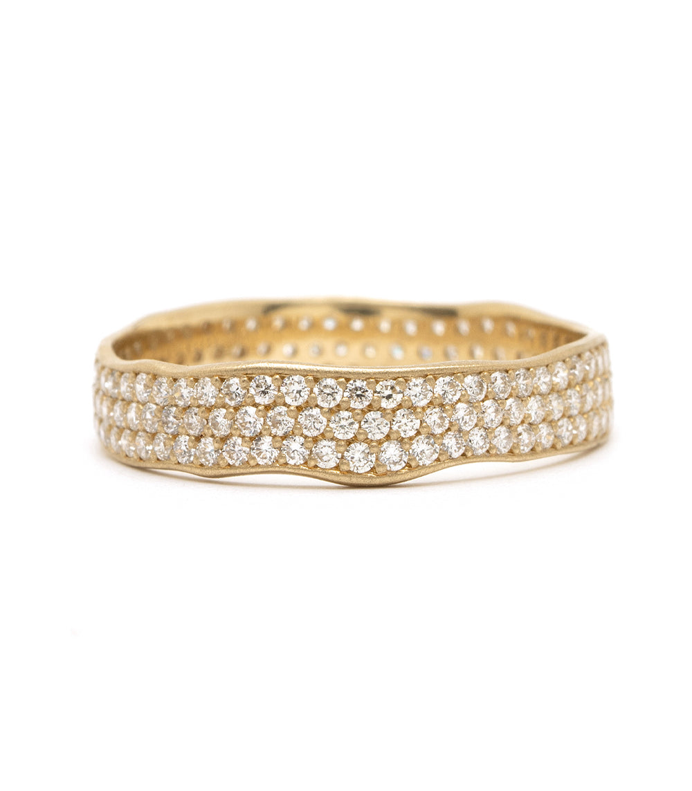 Torn Paper Diamond Eternity Band – Sofia Kaman